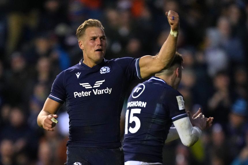 Duhan van der Merwe says Scotland come before personal glory in Six ...