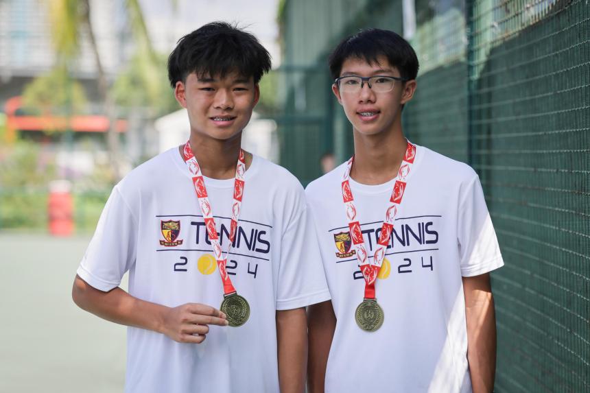 Doubles delight for ACS (I) in B Division boys’ tennis win over St Joseph’s Institution | The ...