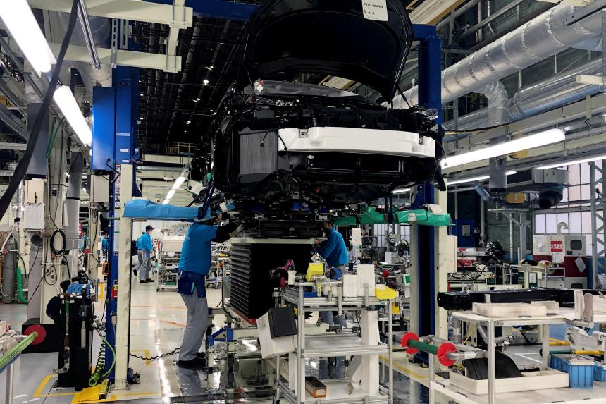 Japan factory output falls at fastest pace in nearly 4 years | The ...