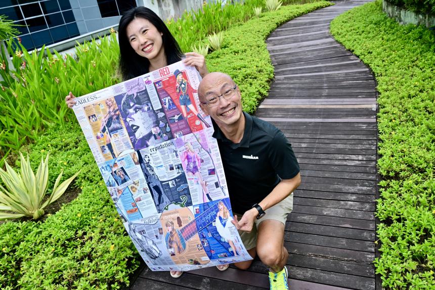 ‘Swiftie Dad’ wins ST’s Taylor Swift infographic poster for his ...