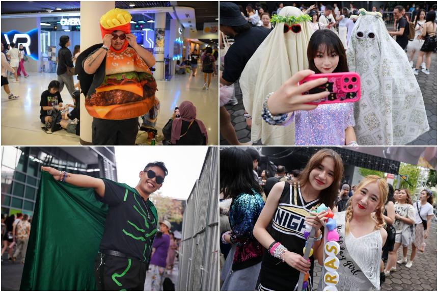 We never go out of style: Swifties get creative with concert costumes ...