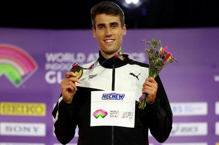 Kerr finds peace in the bathroom to win world indoor high jump title ...