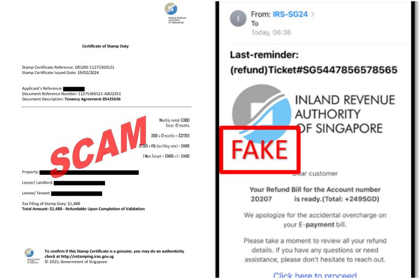 At least $3,000 lost to phishing scam involving supposed tax refunds ...