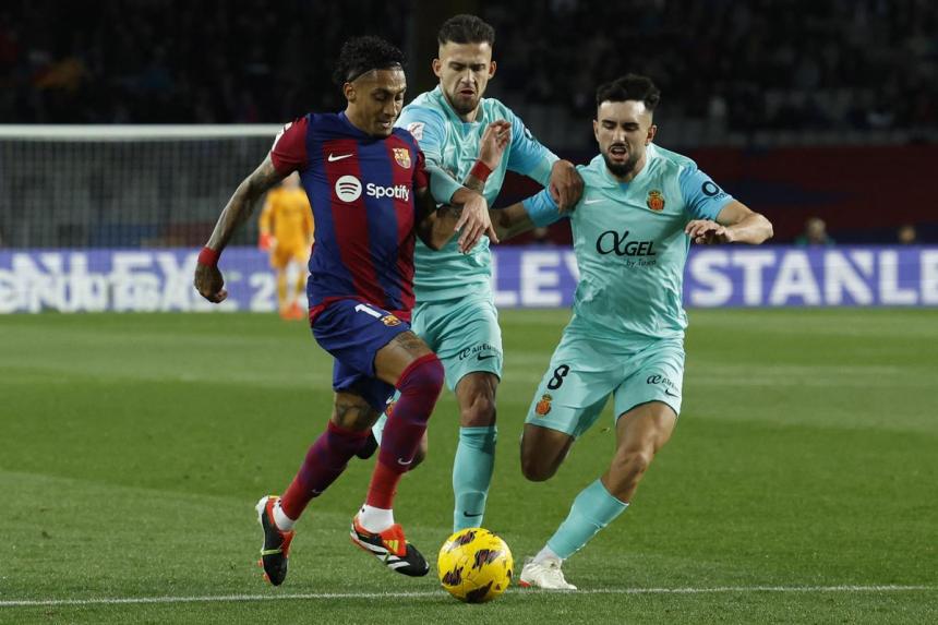 Superb Yamal strike hands Barcelona 1-0 win over Mallorca | The Straits ...