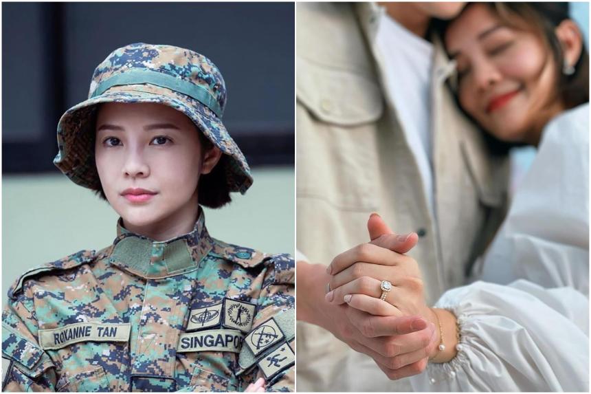 Ah Girls Go Army actress Apple Chan announces engagement one day after ...