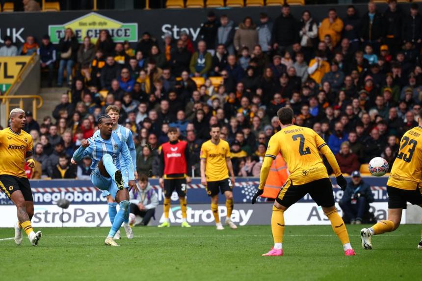Coventry stun Wolves with two injury-time goals to reach FA Cup semis ...