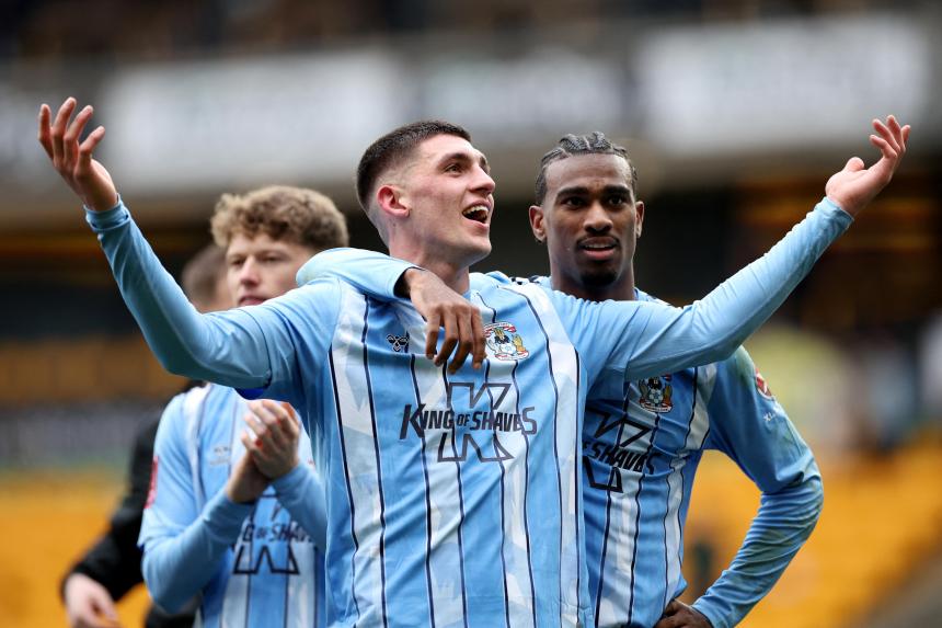 Coventry boss Mark Robins 'immensely' proud after Wolves FA Cup upset ...