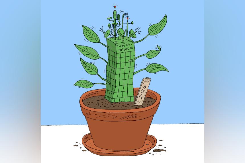 Sprouts of hope in a gloomy media landscape | The Straits Times