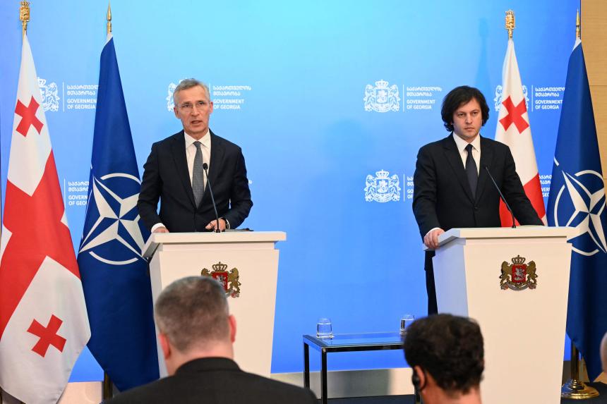 Nato chief Stoltenberg urges democratic reforms in membership hopeful ...