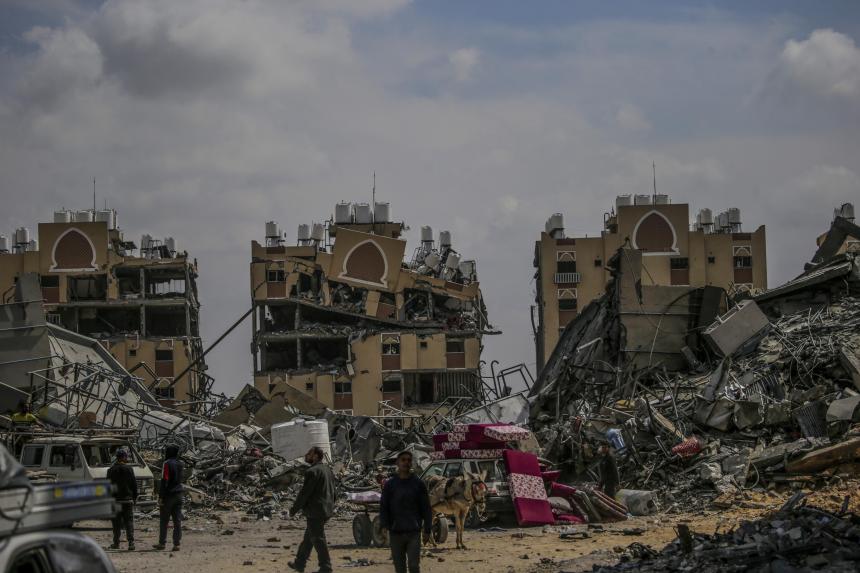 Satellite images show 35% of Gaza Strip’s buildings destroyed in Israel ...