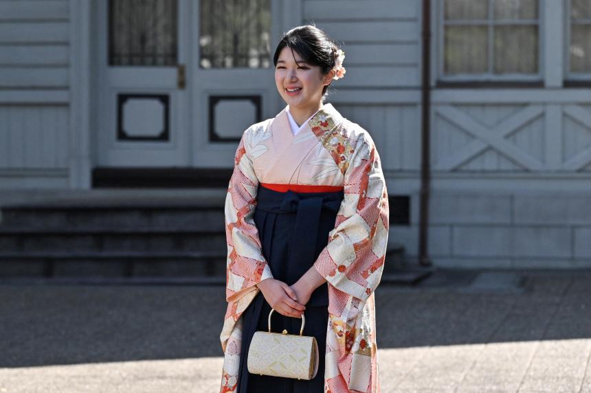 Japan’s Princess Aiko set to work with the Red Cross after graduating ...