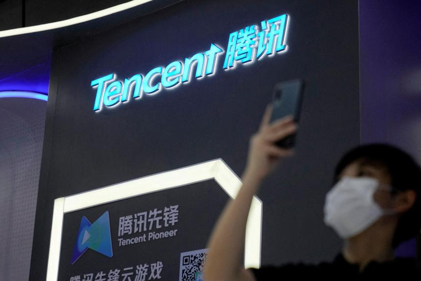 China’s Tencent posts weak revenue growth, plans to double buybacks | The Straits Times