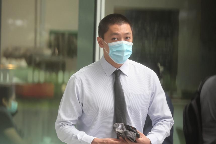 $3k fine for man who hit MRT station platform door with fire ...