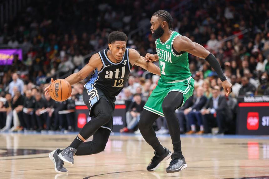 Atlanta Hawks stage 30-point comeback to stun Boston Celtics | The ...