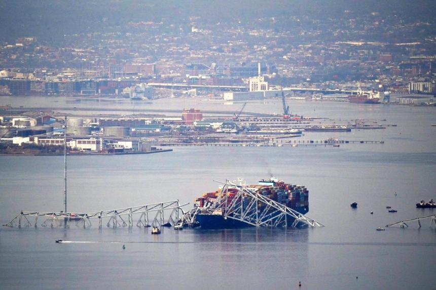 Notable US bridge collapses after being hit by a vessel | The Straits Times
