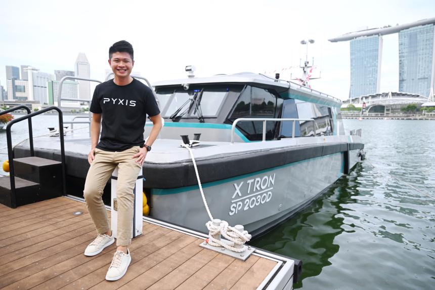 S’pore start-up Pyxis debuts fully electric passenger vessel for port and ship workers | The ...