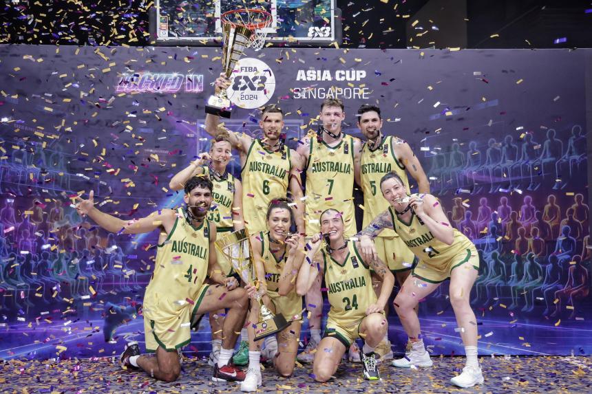Double delight for Australian men’s and women’s teams at Fiba 3x3 Asia ...