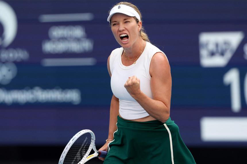 Danielle Collins beats Elena Rybakina to win Miami Open | The Straits Times