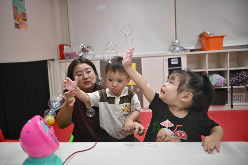 Toys with adapted switches help children with disabilities play like ...