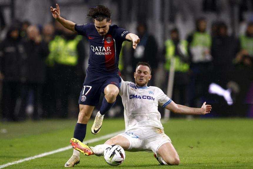 Vitinha and Ramos strikes secure 2-0 win for 10-man PSG at Marseille ...