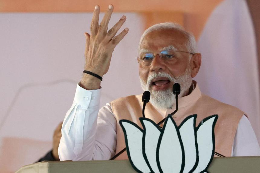 Modi could sweep away Congress in Indian election, says survey | The ...