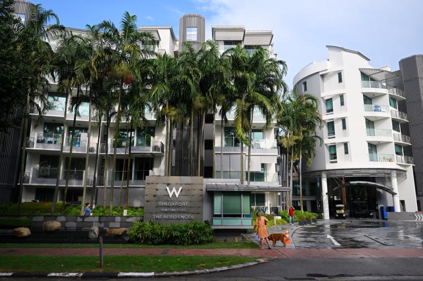 Prices of unsold units at The Residences at W Singapore Sentosa Cove ...