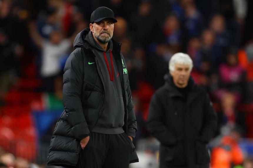 Liverpool lost the plot in Atalanta defeat, says Klopp | The Straits Times