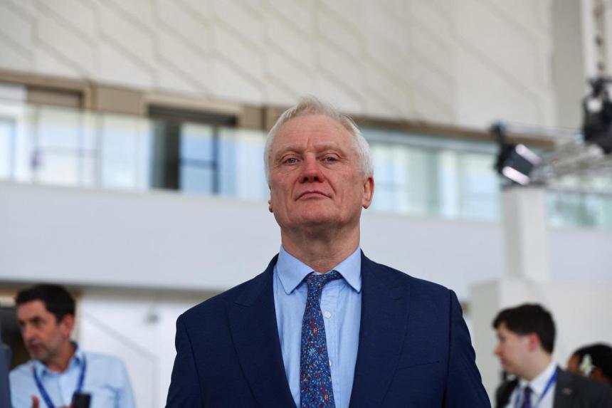 UK climate change minister Graham Stuart resigns | The Straits Times