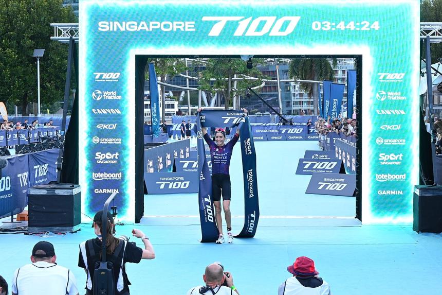Australia’s Ashleigh Gentle overcomes heat, early deficit to win S’pore T100 pro women’s ...