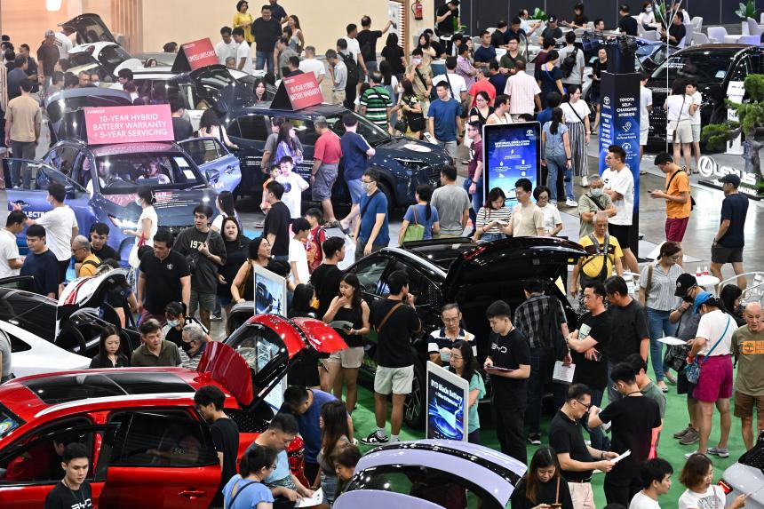 Steady stream of visitors, prospective buyers at The Car Expo 2024 ...