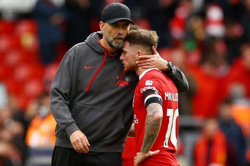 Klopp bemoans lack of conviction in Liverpool's 'rubbish' Palace loss ...