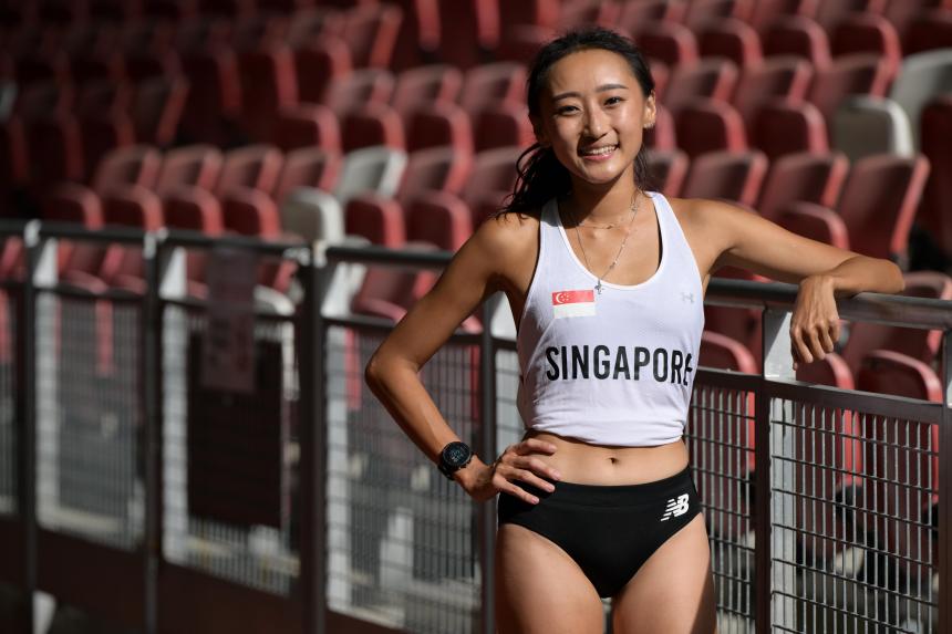 Vanessa Lee overcomes mental hurdle to set national steeplechase record | The Straits Times