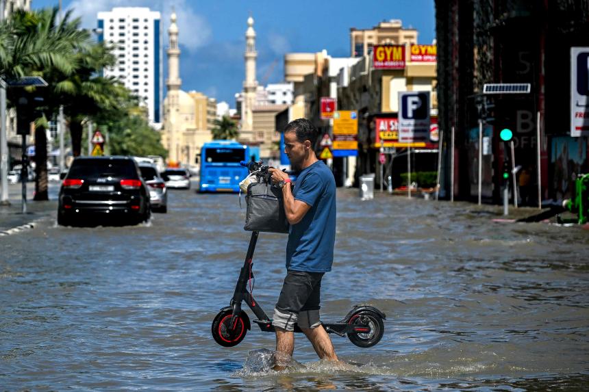 UAE reels for a third day after record-breaking storm | The Straits Times