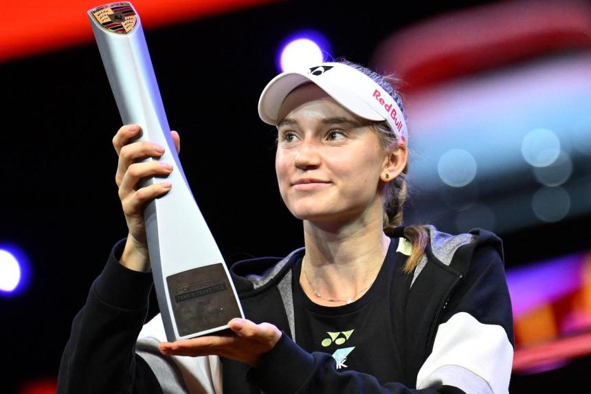 Rybakina delighted by consistency after Stuttgart win | The Straits Times