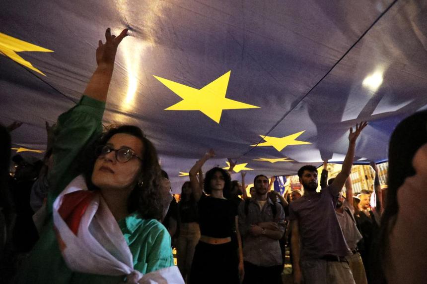 Thousands protest in Georgia against 'foreign agents' bill | The ...
