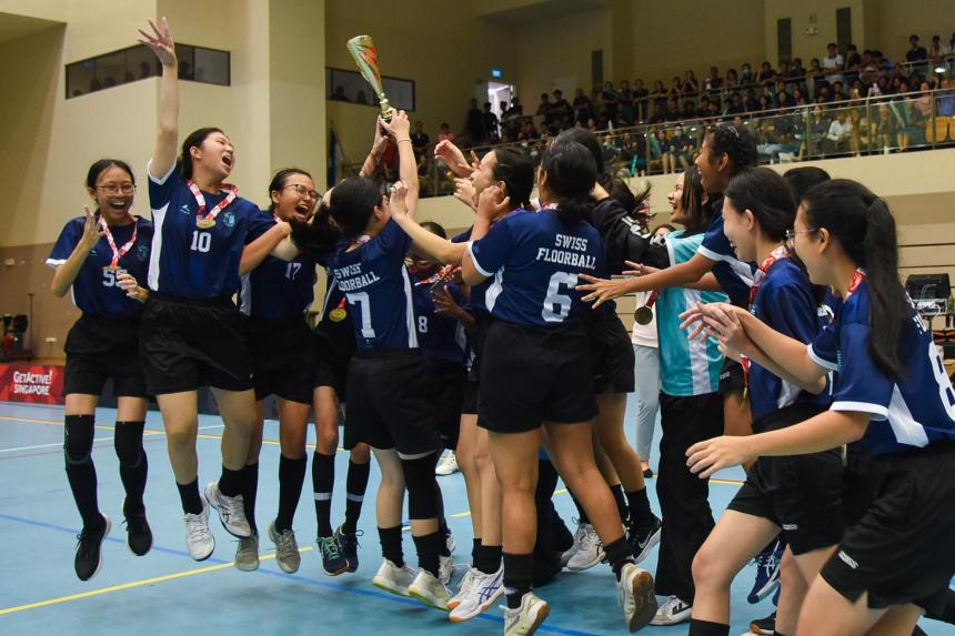 Swiss Cottage reclaim B Division girls’ floorball title after early ...