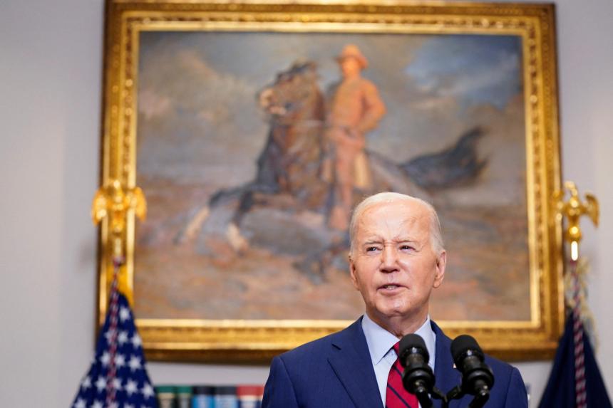 Biden says 'order must prevail' amid campus protests on Gaza | The ...