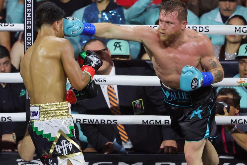 Undisputed champion ‘Canelo’ Alvarez hands Jaime Munguia first defeat ...