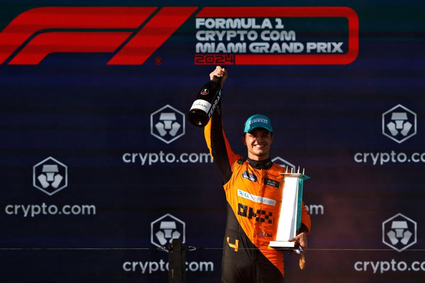McLaren's Lando Norris wins Miami Grand Prix for first Formula One ...