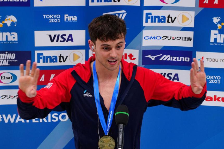 British diver Daley to compete at record fifth Games | The Straits Times