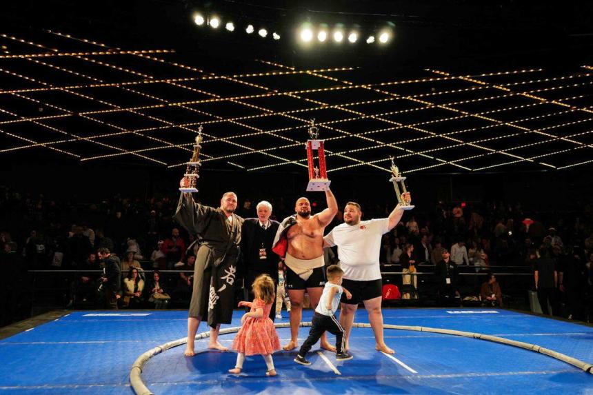 American pizazz meets the staid traditions of sumo | The Straits Times