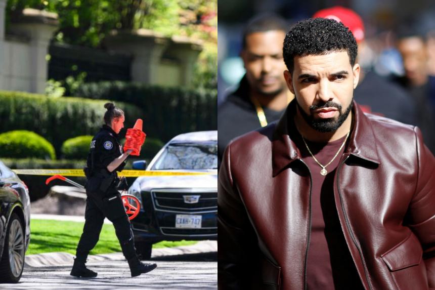 Security guard shot outside Canadian rapper Drake’s Toronto home | The ...