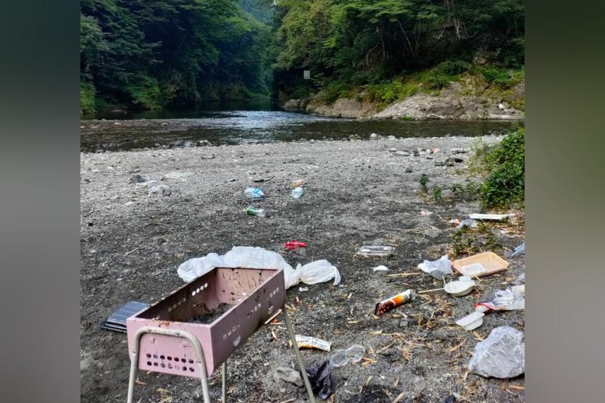 Japan deploys drones to deter visitors from littering at scenic ...