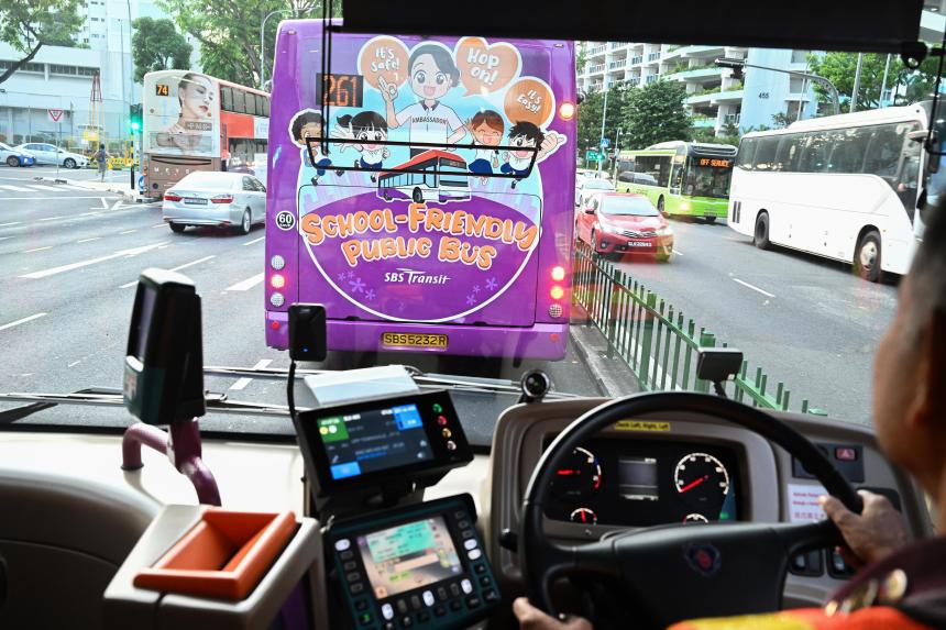 Trial in Ang Mo Kio helps Townsville Primary pupils travel to and from ...