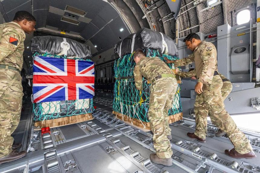 British commander says air drops a lifesaver for Gazans facing ...