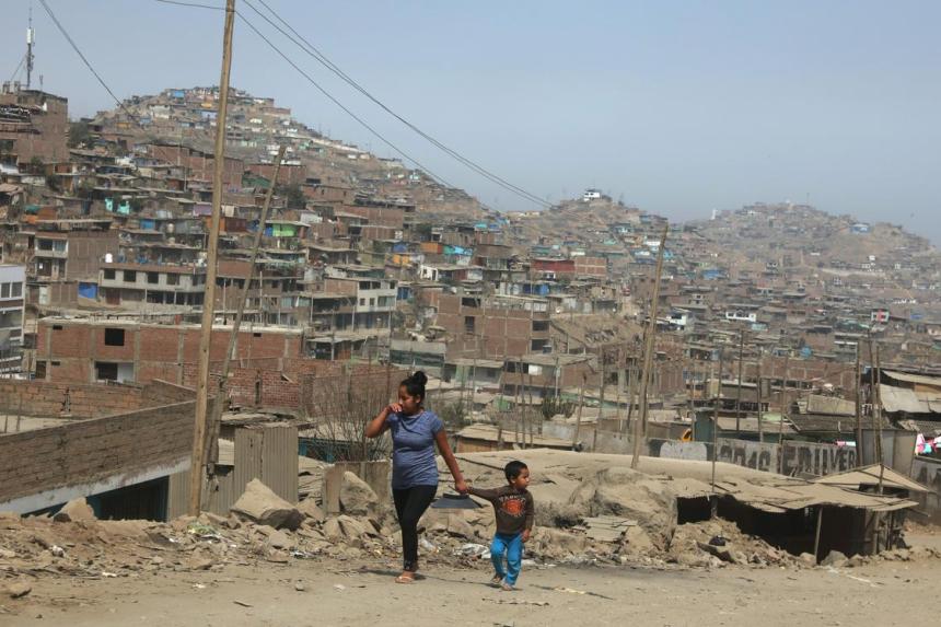 Peru's poverty rate ticks up for second straight year | The Straits Times