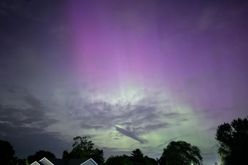 First ‘extreme’ solar storm in 20 years brings spectacular auroras ...