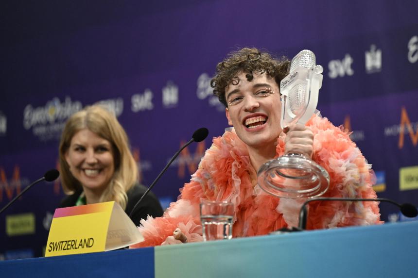 Switzerland won Eurovision's jury vote, while viewers favoured Croatia ...