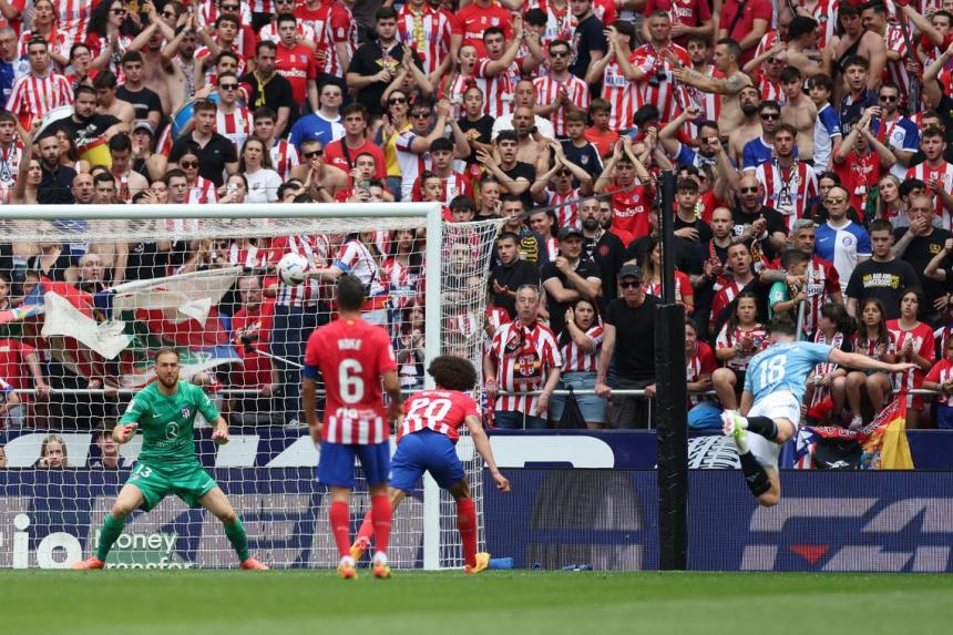 Late De Paul stunner gives Atletico 1-0 win over Celta | The Straits Times