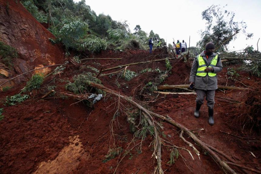 At least five missing in landslide in central Kenya | The Straits Times